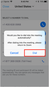 How to join Zoom Meeting by Phone