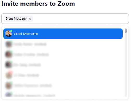 Creating and using chat channels in Zoom