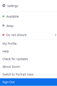 Guide to Signing Out and Signing Back In on Zoom: best step by step ...